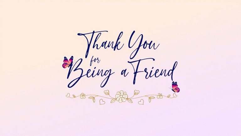 155+ Heartwarming Thank You For Being A Friend Messages