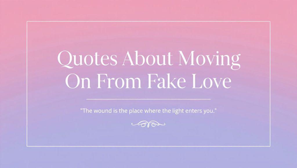 250+ Fake Love Quotes: When Hearts Lie And Love Isn't Real