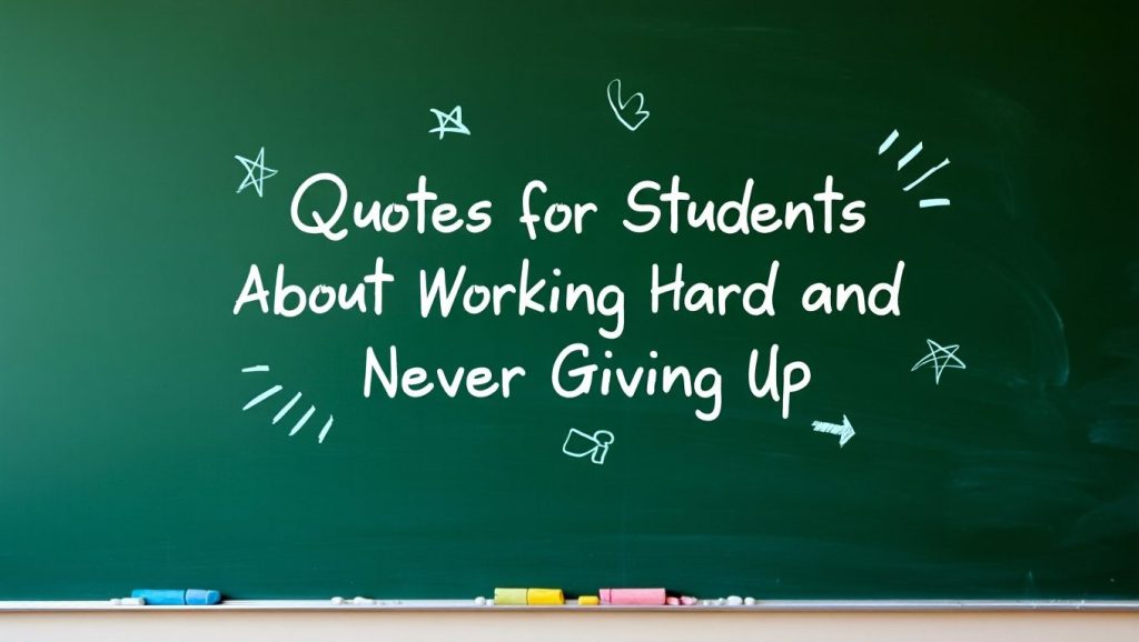 250+ Motivational Quotes For Students To Work Hard: Simple Tips To Stay ...