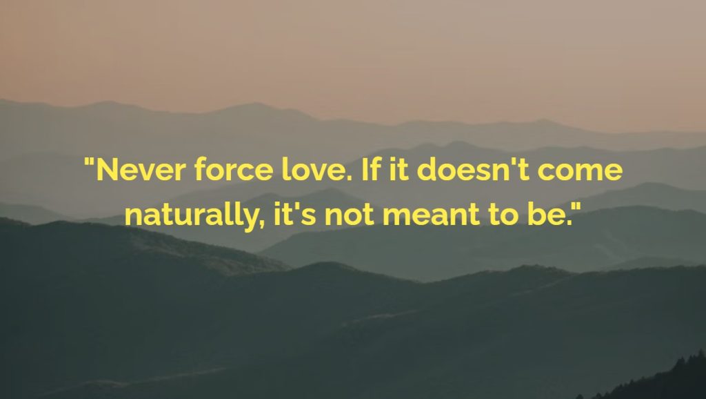 138+ Inspiring Don't Force Things Quotes To Help You Let Go And Trust ...