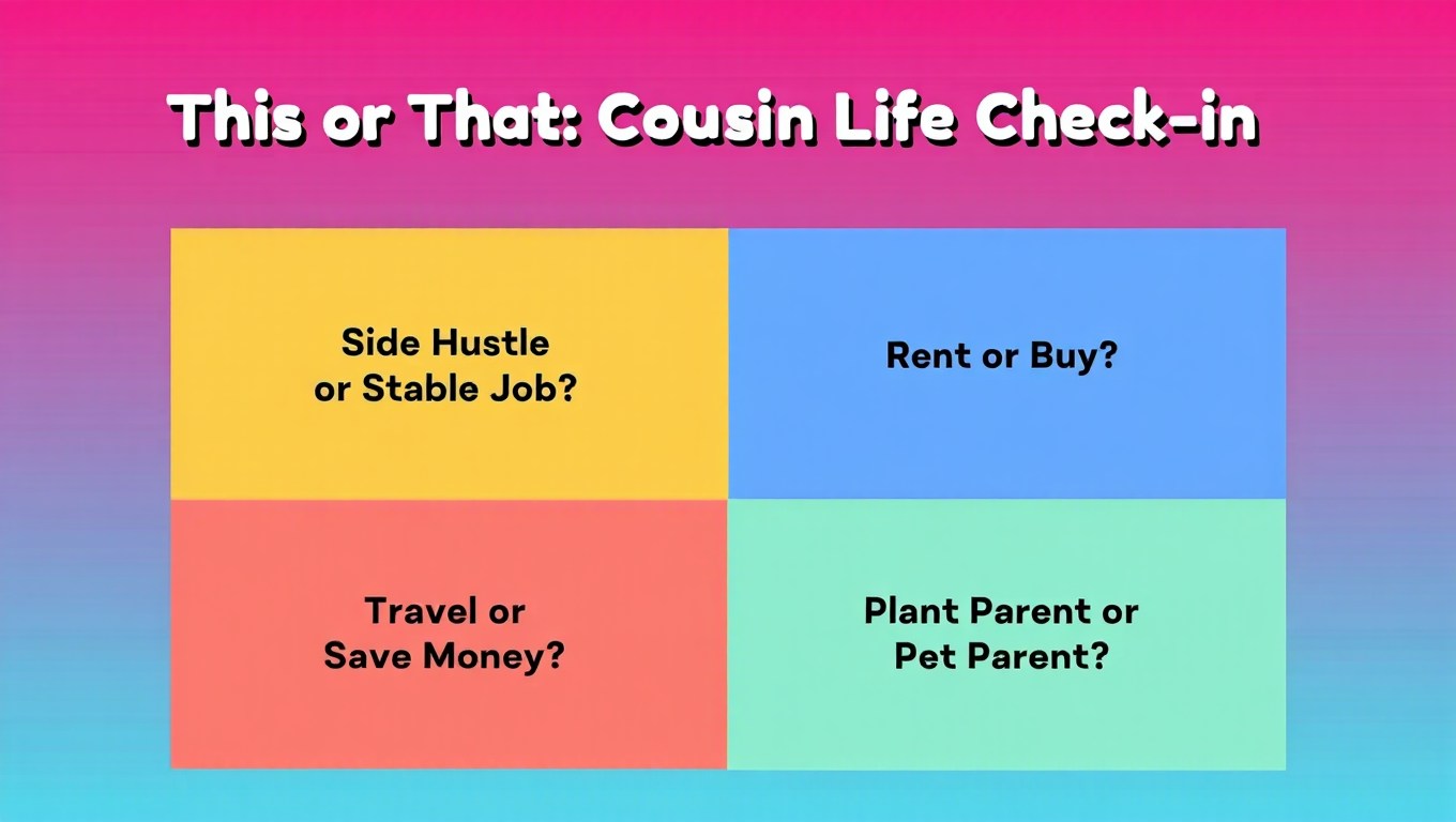 157+ This Or That Questions For Cousins: Fun Conversations