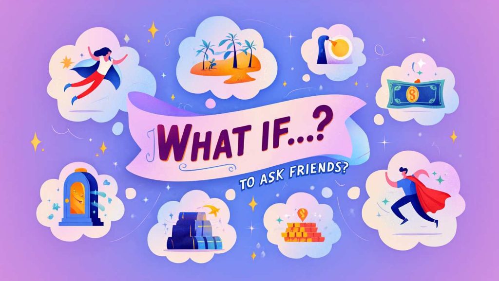 150+ Best What If Questions To Ask Friends: Funny, Deep & Weird